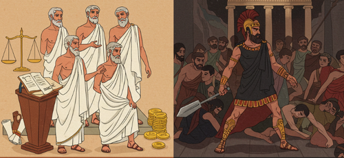Oligarchy vs. Tyranny: Different Forms of Government in Ancient Greece