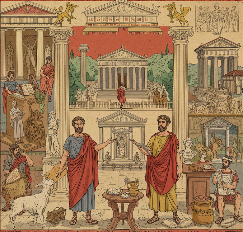Greek Influence on Roman Culture: Borrowed Ideas and Innovation