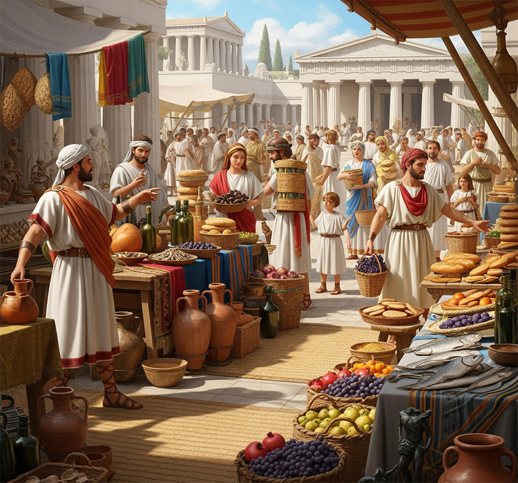 Greek Marketplaces: Shopping Like the Ancients