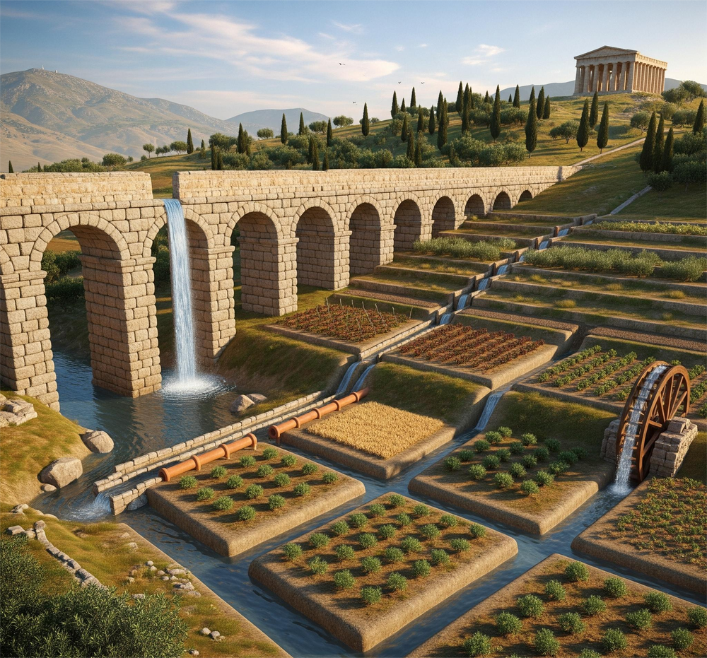 Greek Hydraulics: Water Management and Irrigation