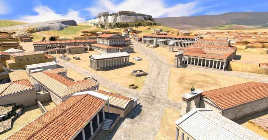 A Greek Man Spent 13 Years Recreating Ancient Athens in 3D—and the ...