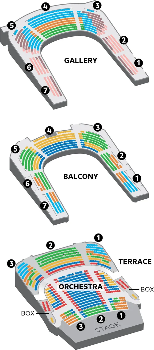 Price Zones — Cincinnati Opera