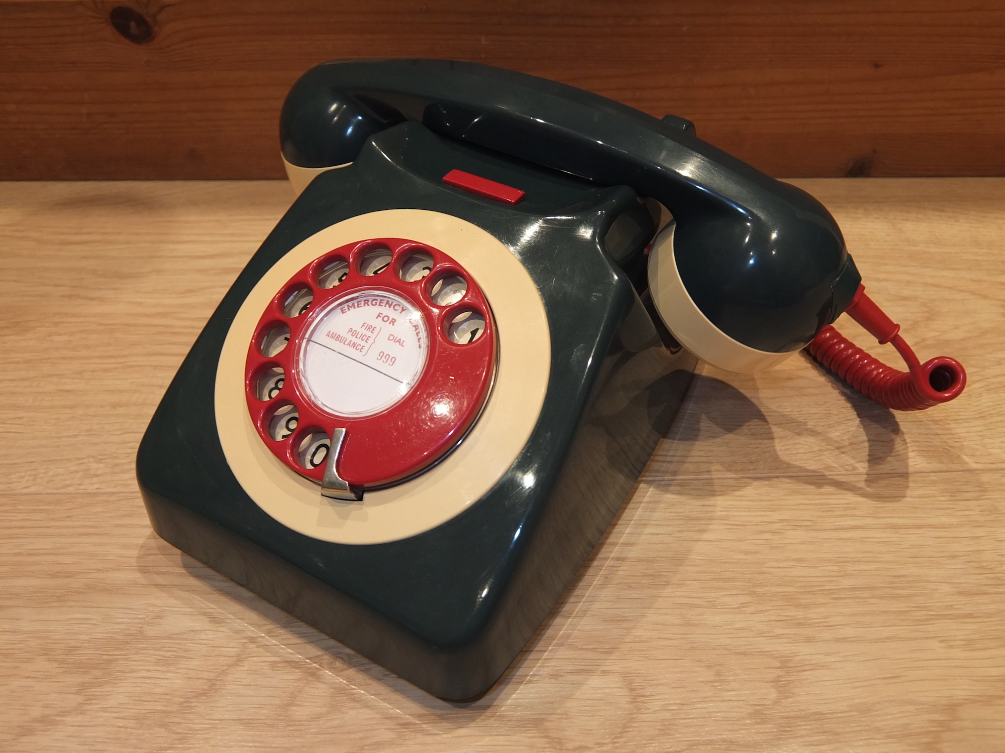 Vintage 1969 GPO 746 Dial Telephone - Union Jack Patchwork (Concorde ...
