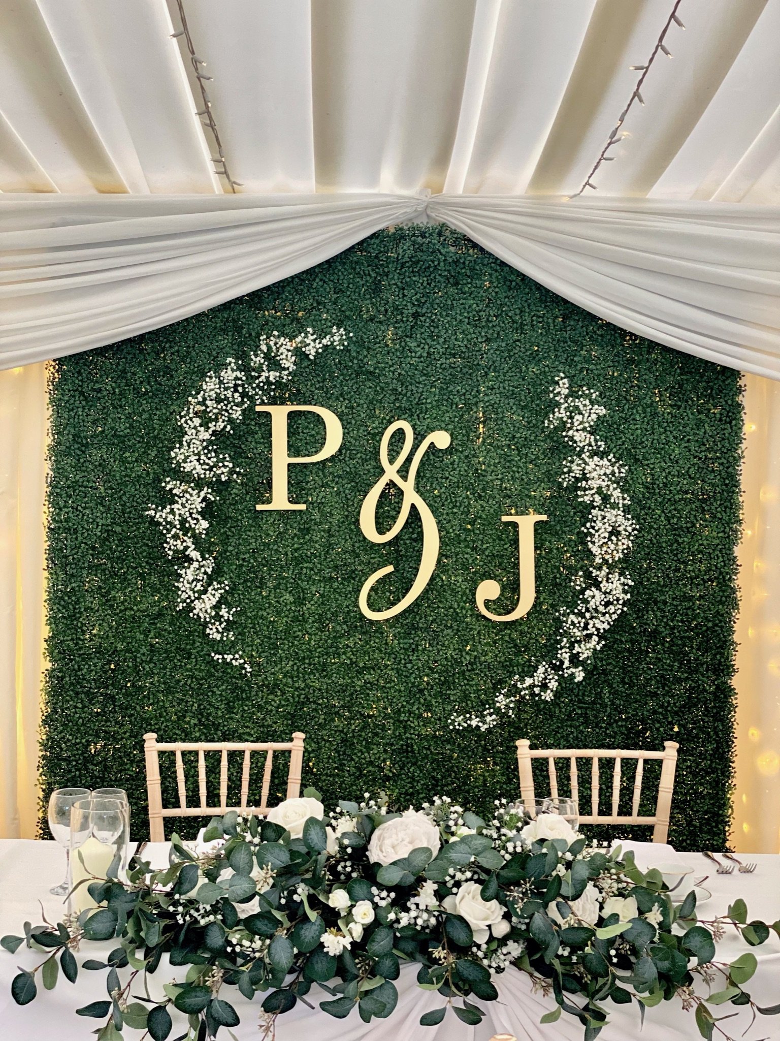 BACKDROPS AND DRAPING — The Wedding Room