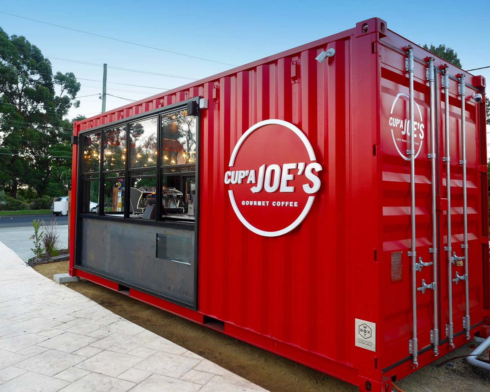 WOTBOX | Converted shipping containers for bars and cafes