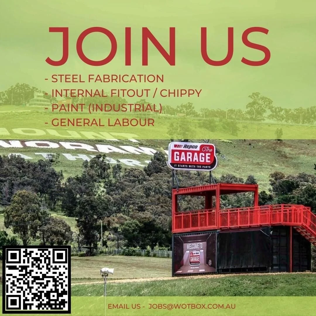 WOTBOX | Converted shipping containers for bars and cafes