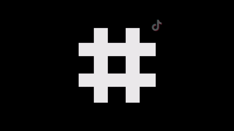 Hashtag Icon Gif