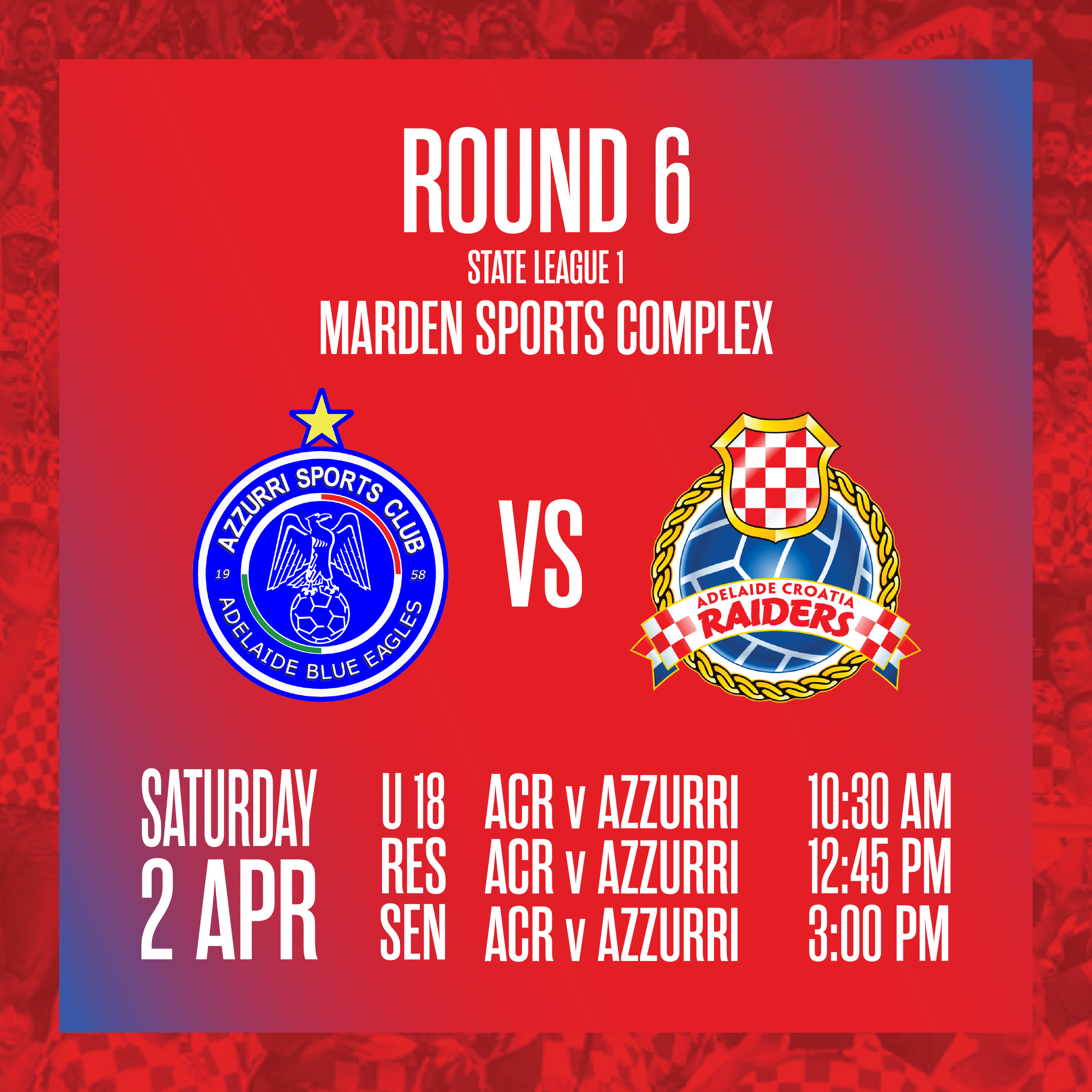 Events Calendar — Adelaide Croatia Raiders Soccer Club