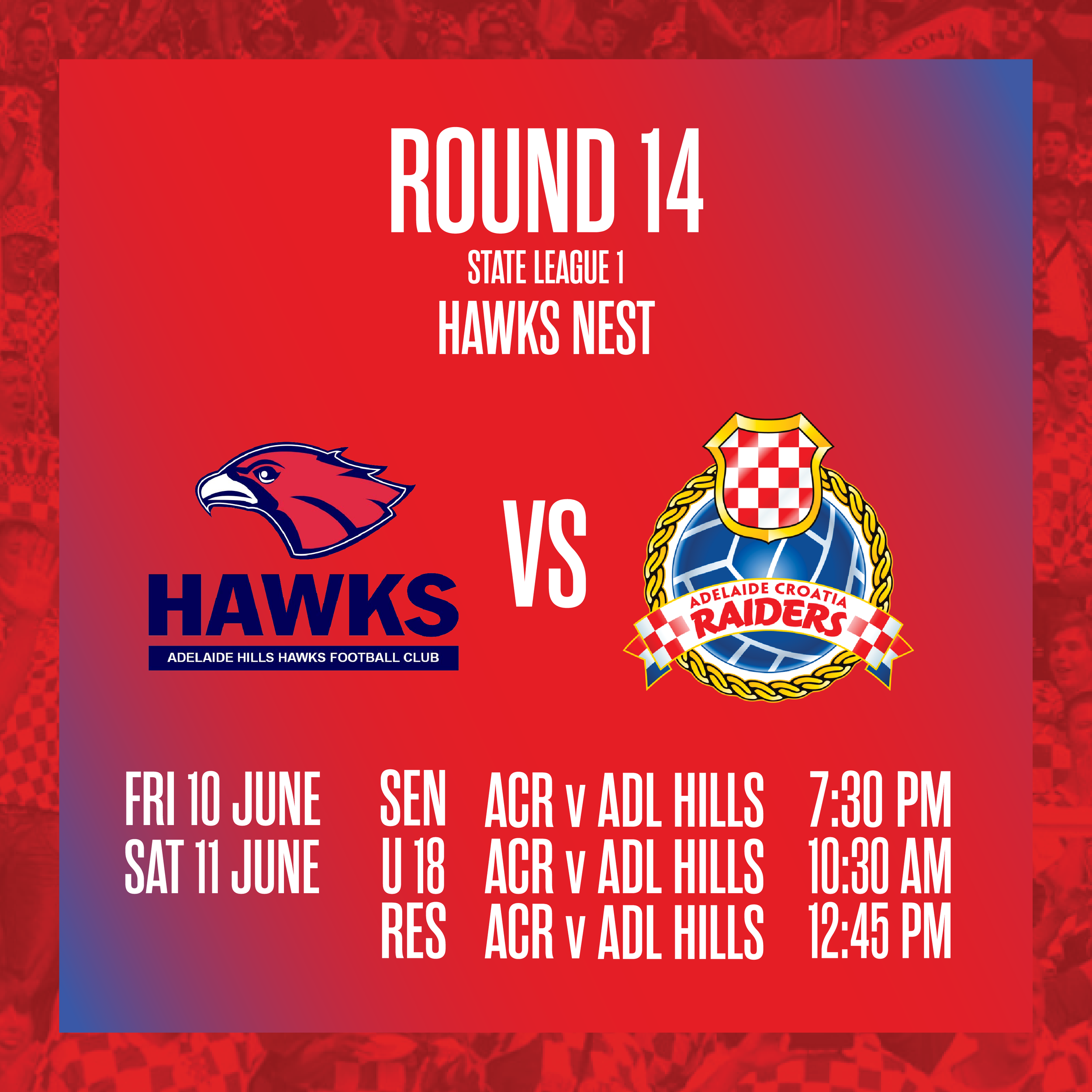 Events Calendar — Adelaide Croatia Raiders Soccer Club