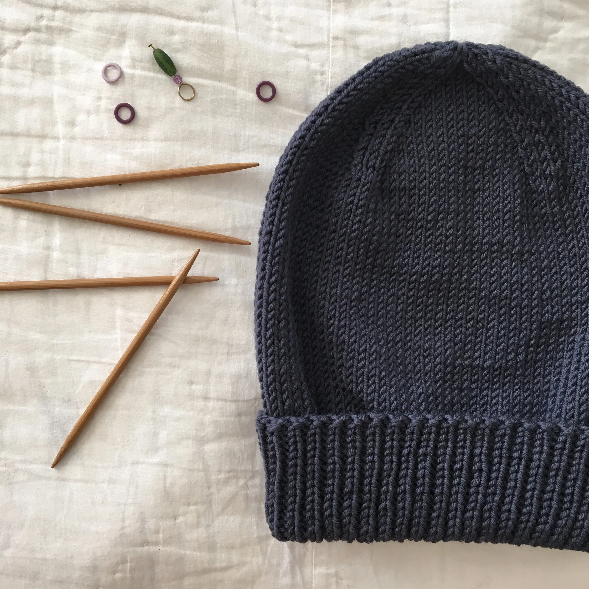 purl soho's classic cuffed hat — Thornwood Knits