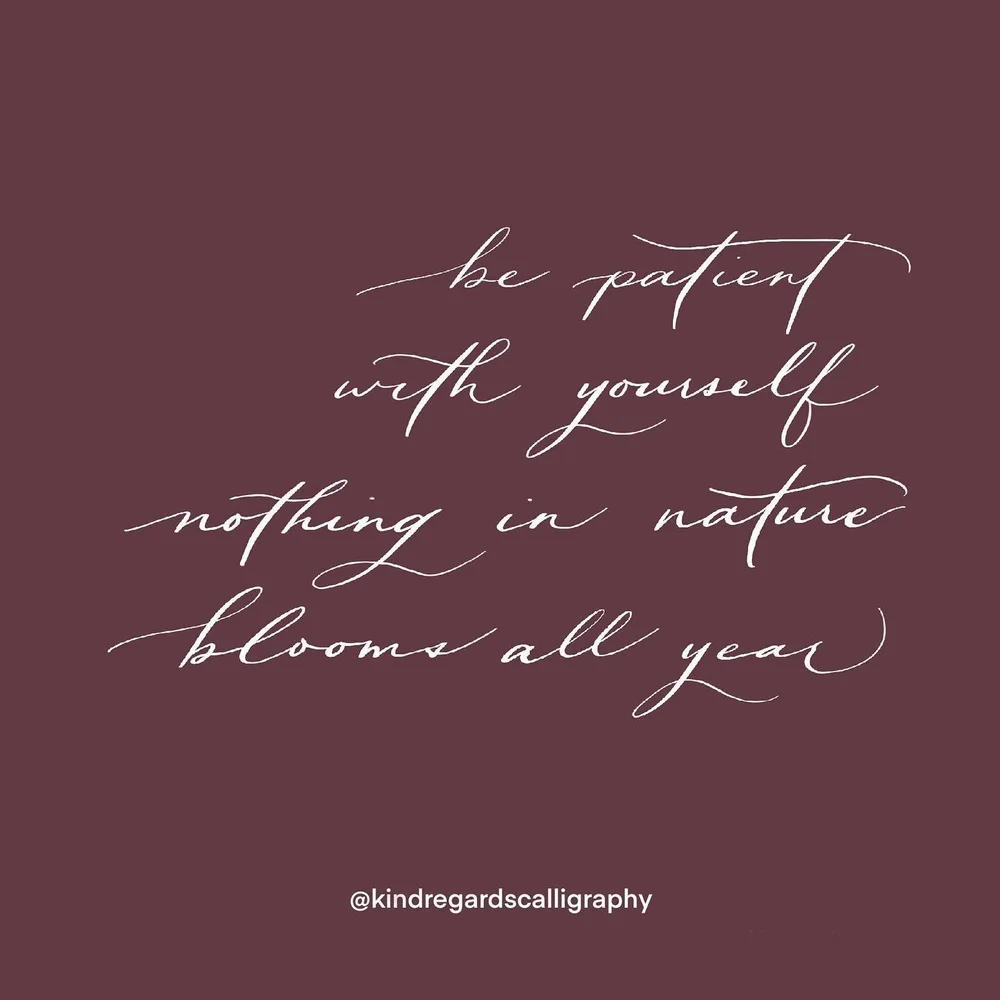 Kind Regards Calligraphy