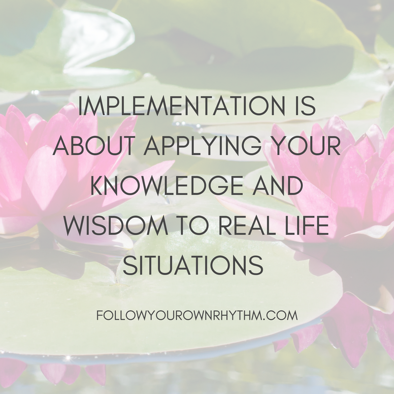4 Keys to Personal Growth and Transformation - Part 4: Implementation ...