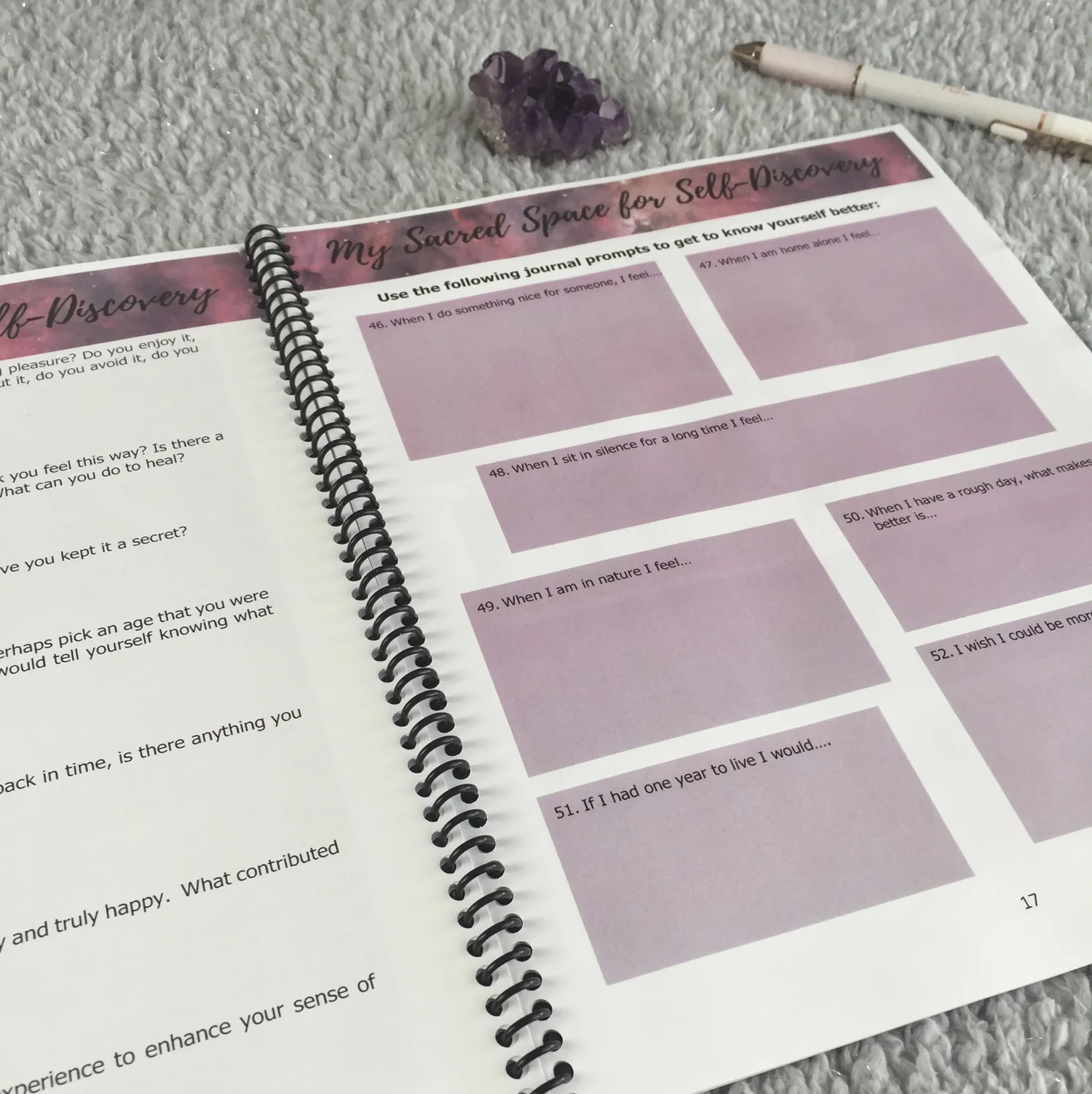 Self-discovery workbook — Follow Your Own Rhythm
