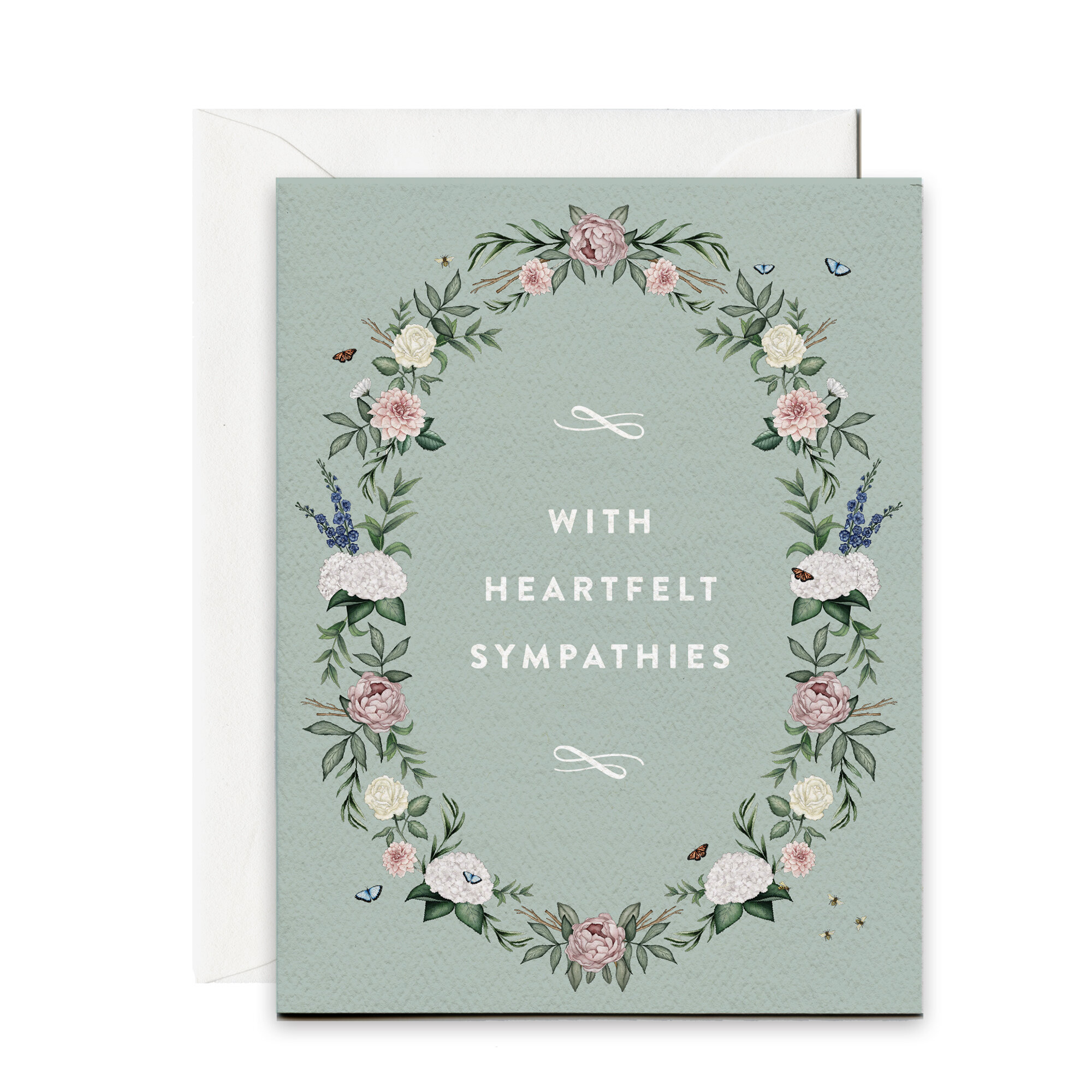 Sympathy Flower Cards
