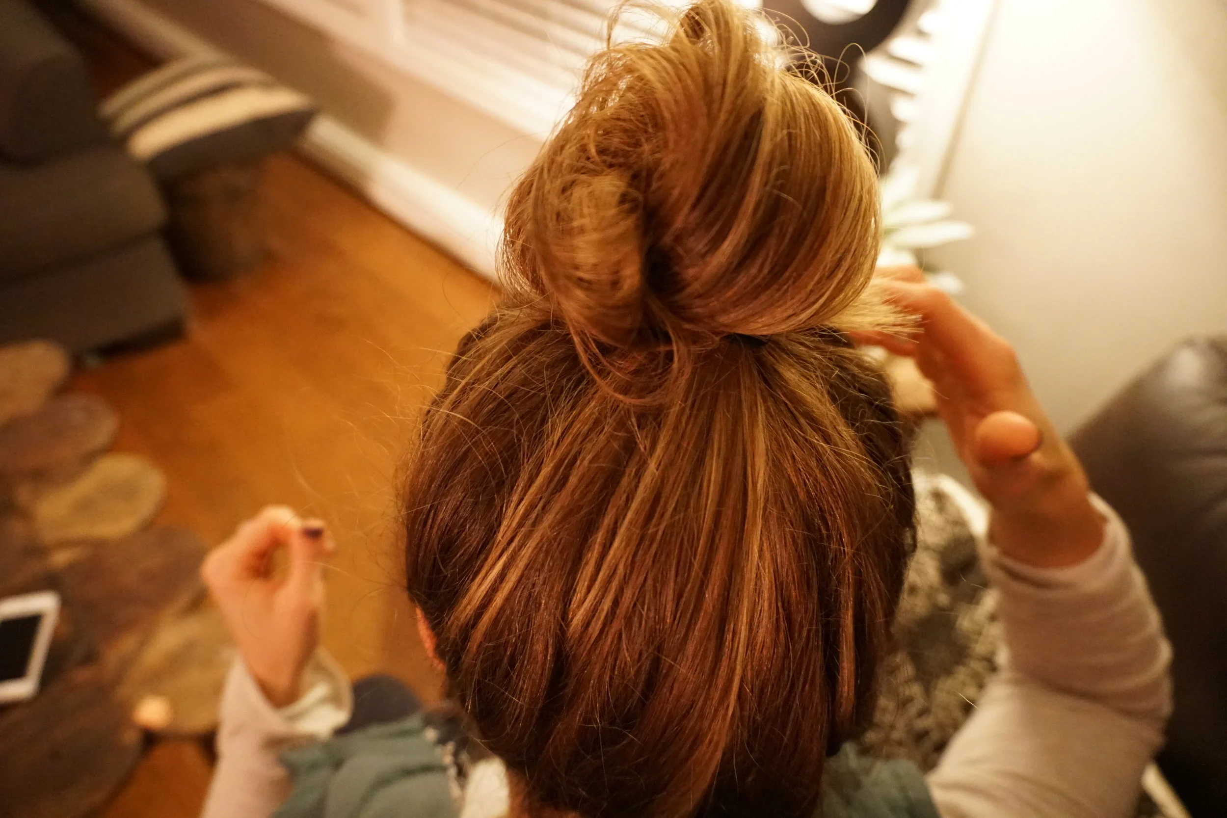 Simple, Easy Top Knot — This Girl Inspired