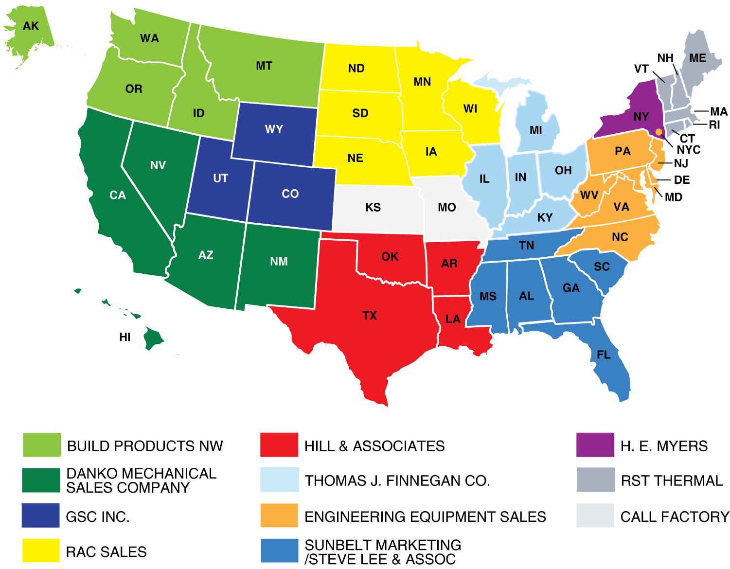 Sales Team | Find Your Local Representative | Drake Chillers