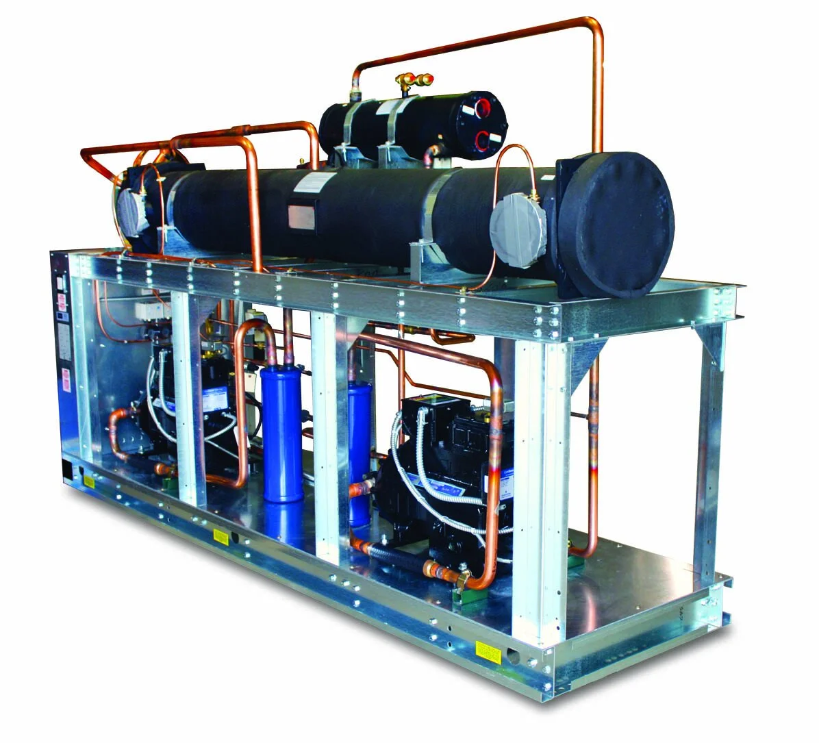 Packaged Water-Cooled Industrial Chillers | Drake Chillers