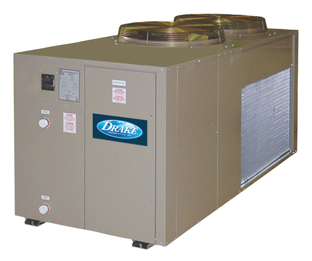 Packaged Air-Cooled Industrial Chillers | Drake Chillers