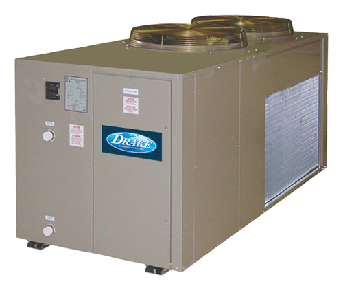 Packaged Air-Cooled Industrial Chillers | Drake Chillers