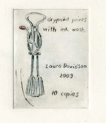 Hand Printed Editions — Laura Davidson