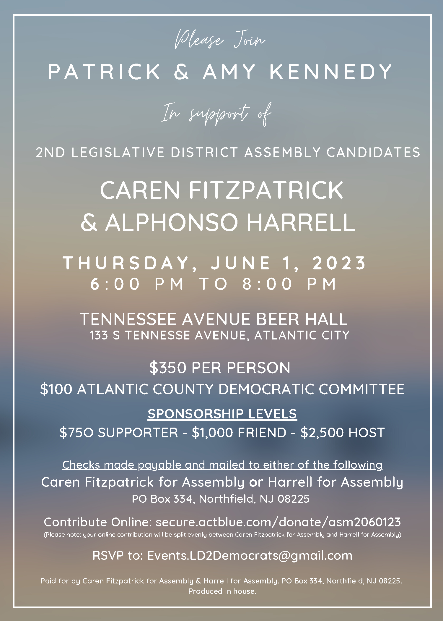 Benefit to Support Caren Fitzpatrick and Alphonso Harrell @ Tennessee ...