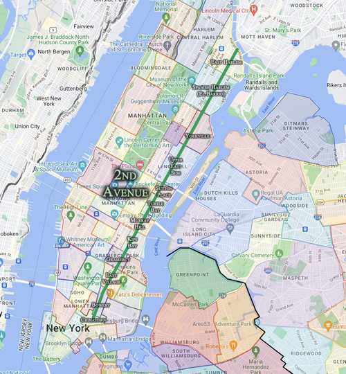 2nd Avenue - Manhattan — CityNeighborhoods.NYC