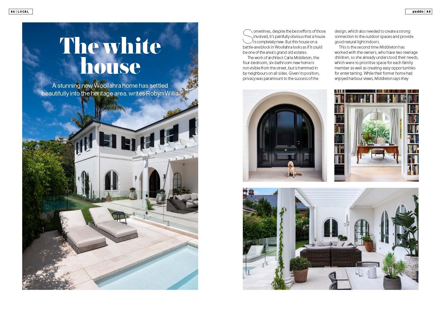 Local Paddo - Winter 2021 — Carla Middleton Architecture