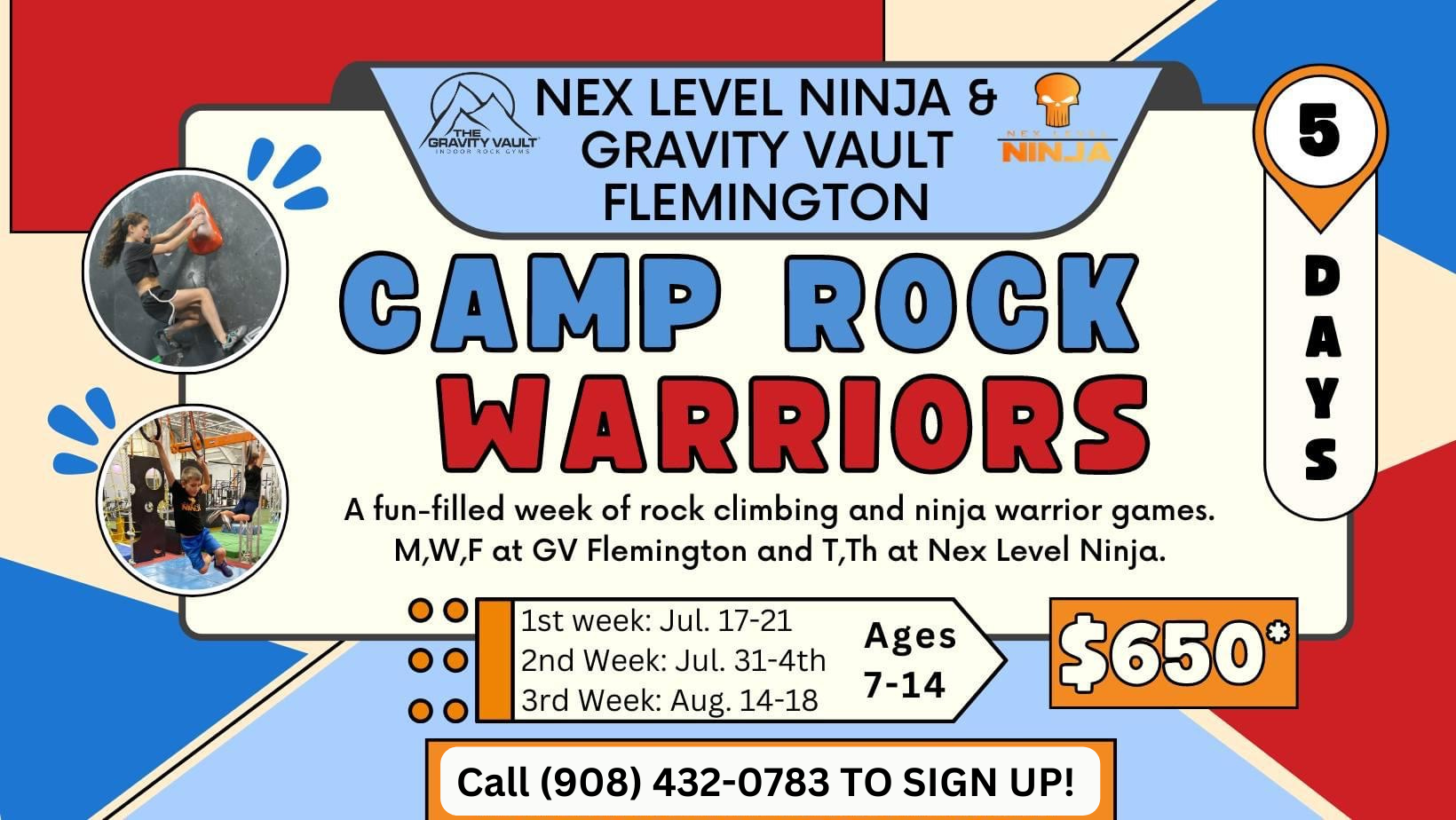 Nex Level Ninja - Events