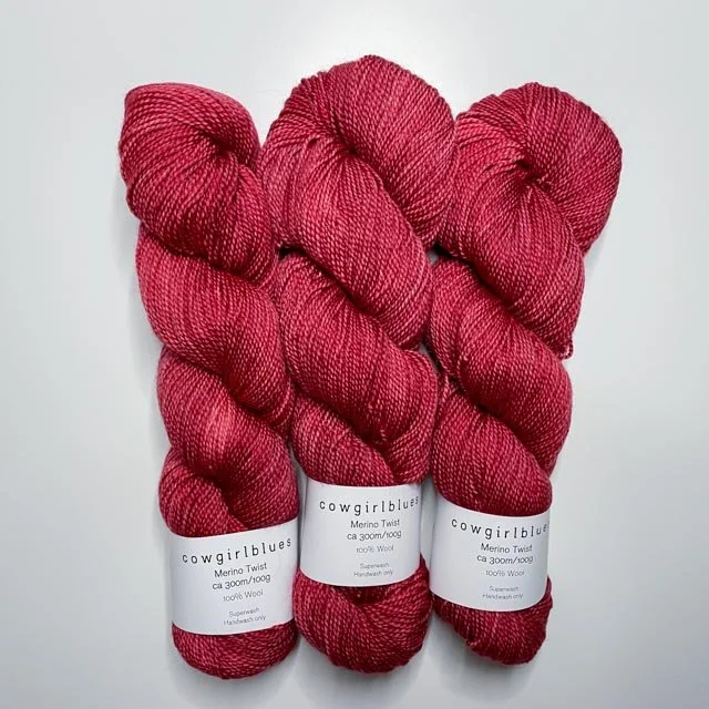 Red Yarn Twists