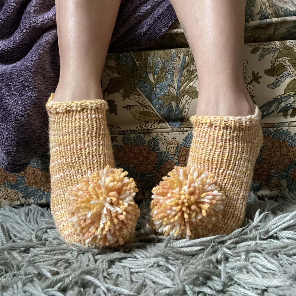 Cozy Toes House Slippers Pattern — Firefly Fiber Arts Studio