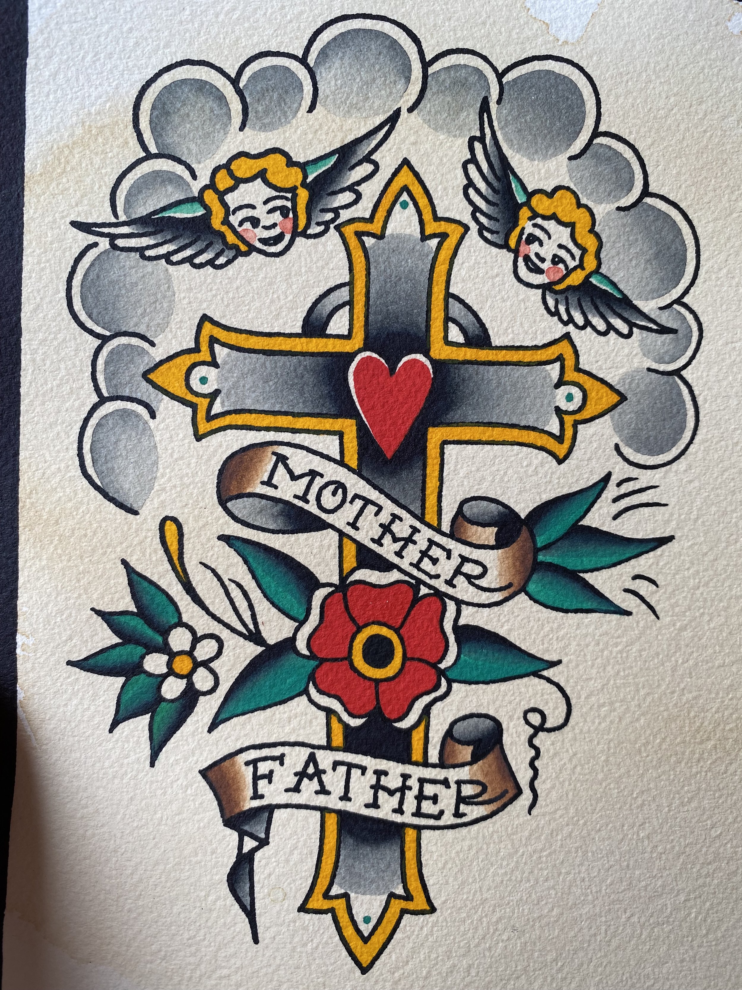 Traditional Cross Flash