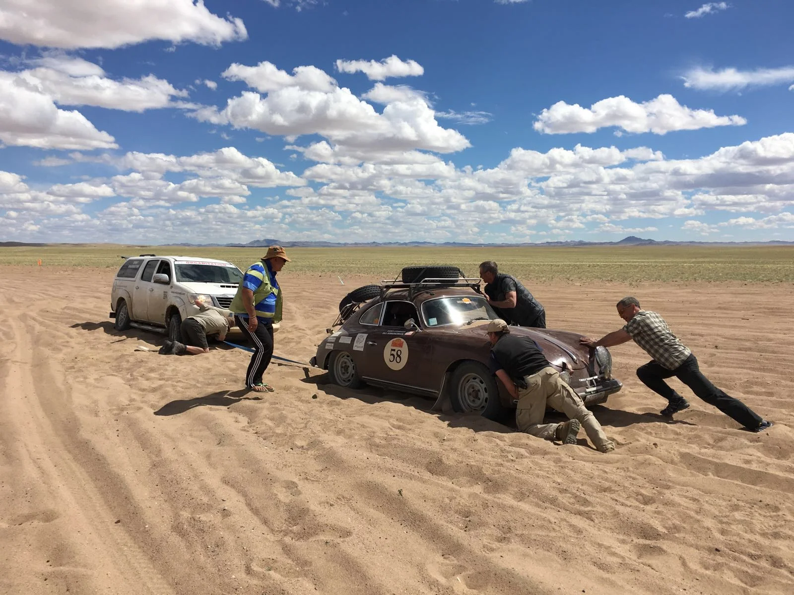 Mongolia Moved the Impossible for Tony, Jill and Java — Car 58: Where ...