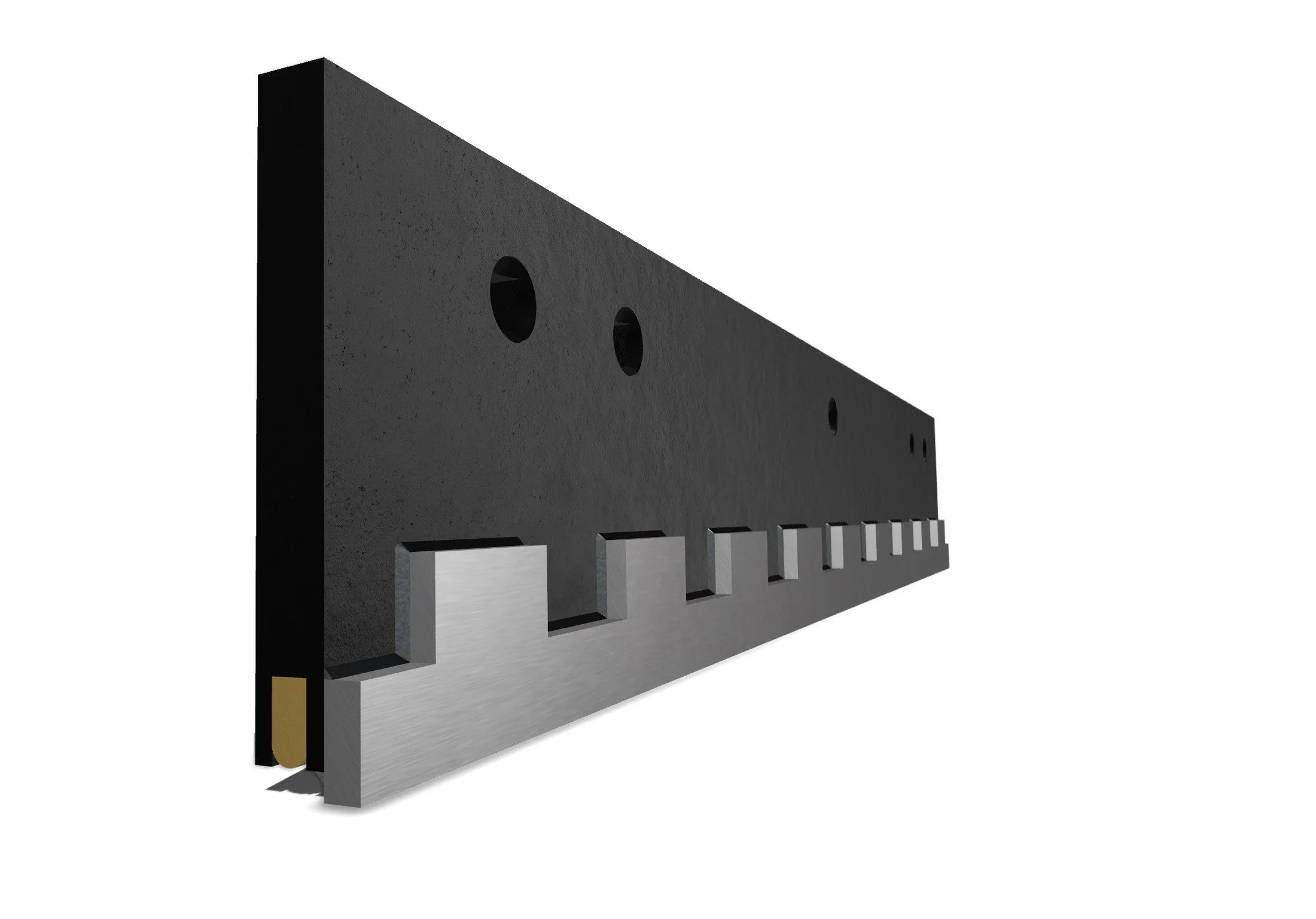 Sabre Armored Carbide Snow Plow Blade — Built Blades