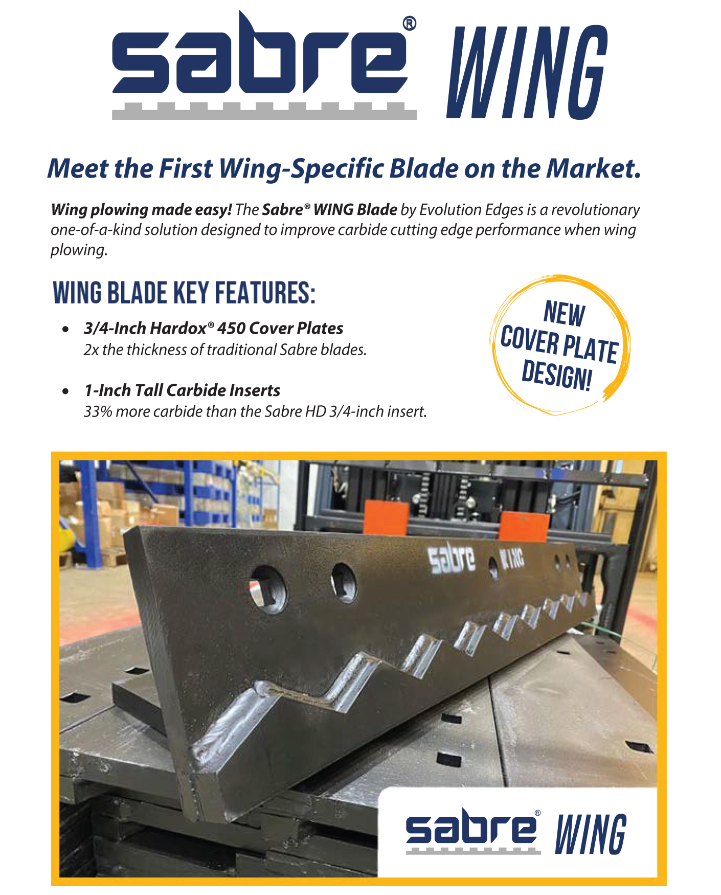 Sabre Wing Blade — Built Blades