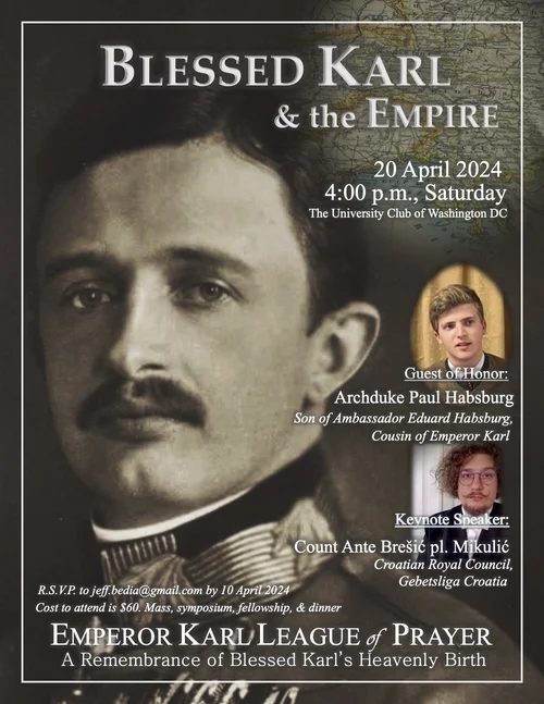 Events — Blessed Karl of Austria