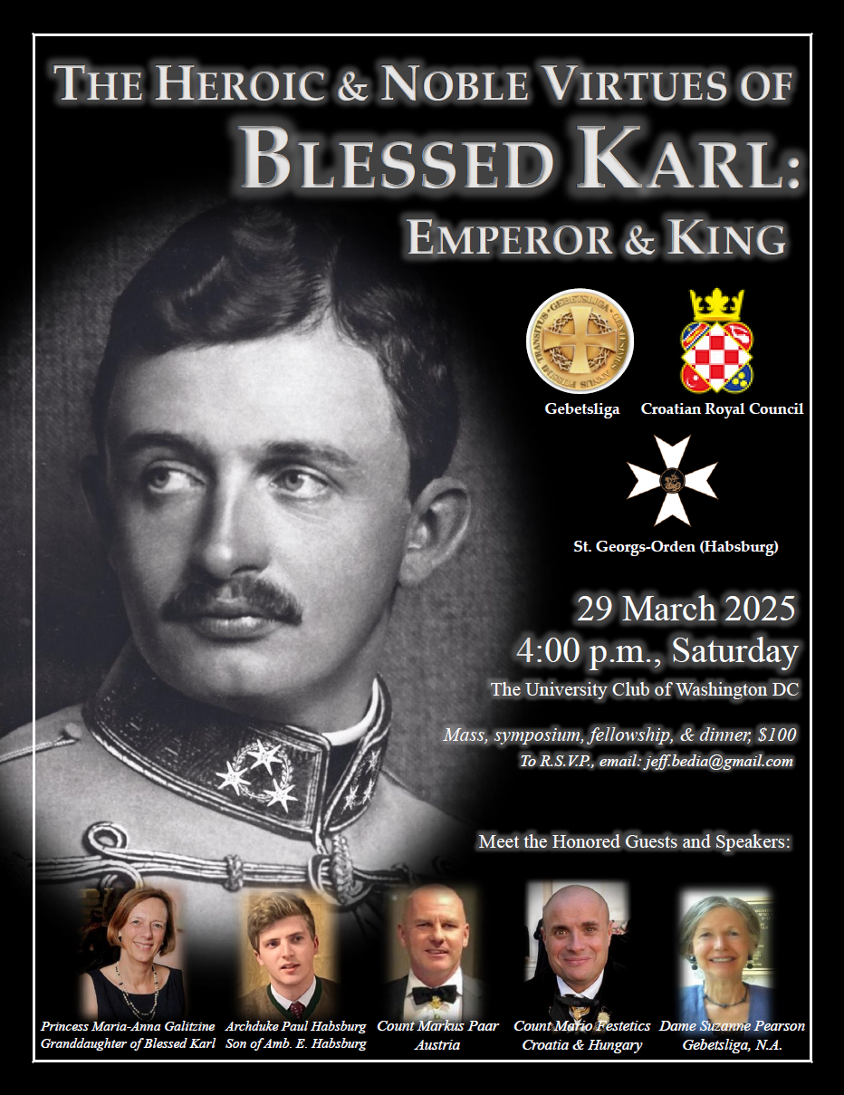 Events — Blessed Karl of Austria