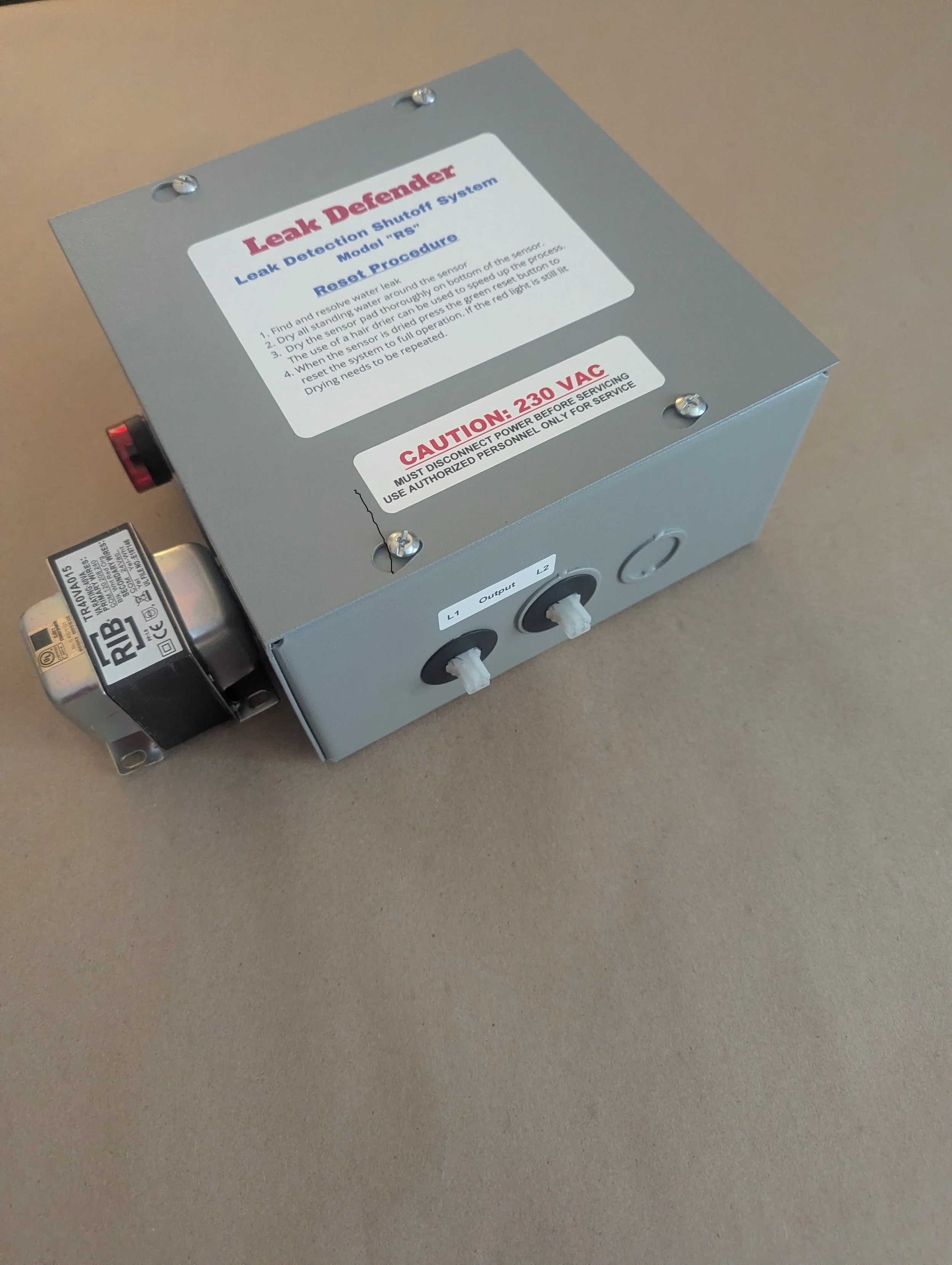 WIFI Leak Defender RS Water Detection and Shut-Off System — Tec Innovators