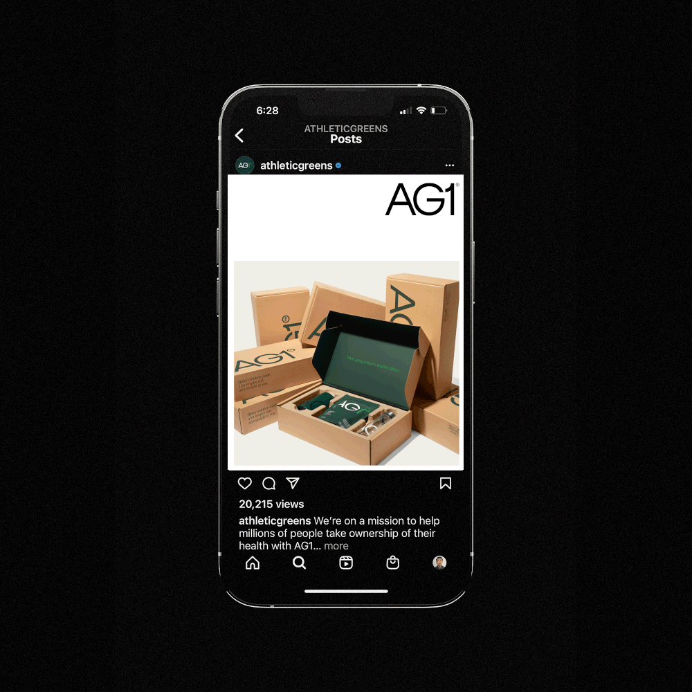AG1 · Brand Design — Alyssa Gribble