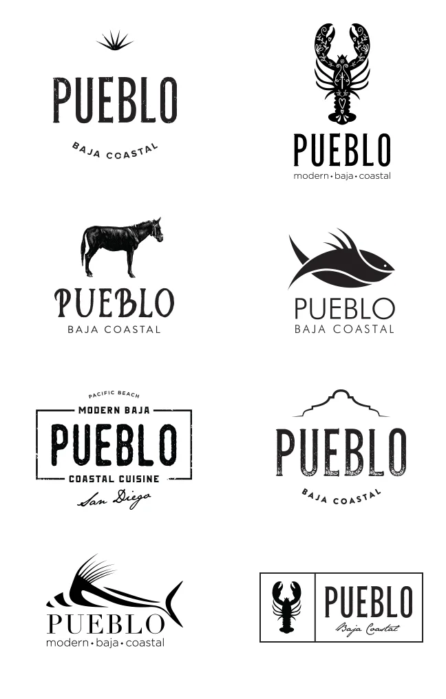 Pueblo PB Brand Identity — Gretchen Kamp