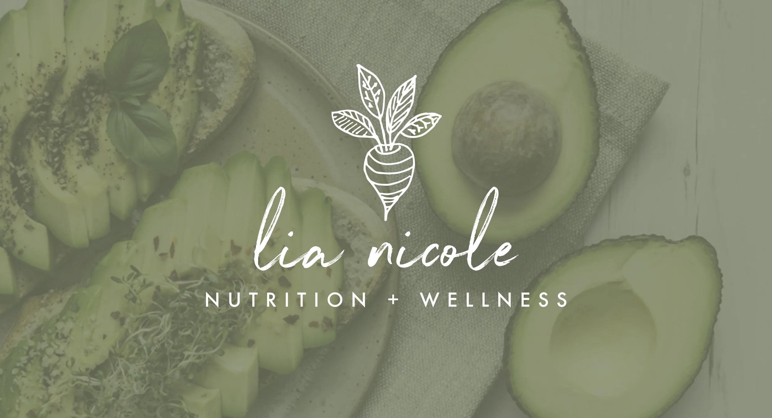 Lia Nicole Nutrition Brand Identity Gretchen Kamp