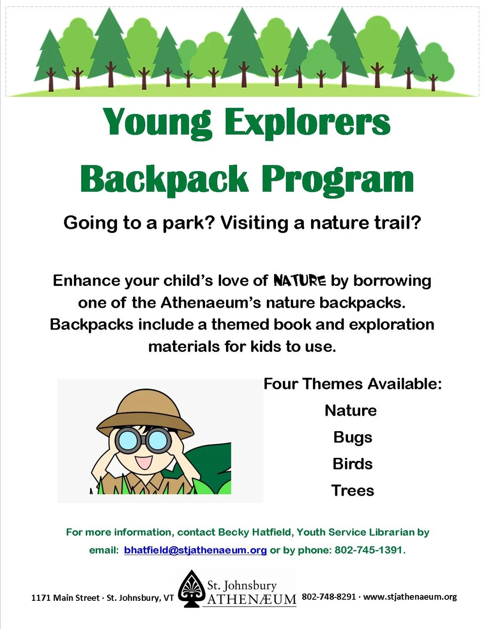 Children's and Youth Library — St. Johnsbury Athenaeum