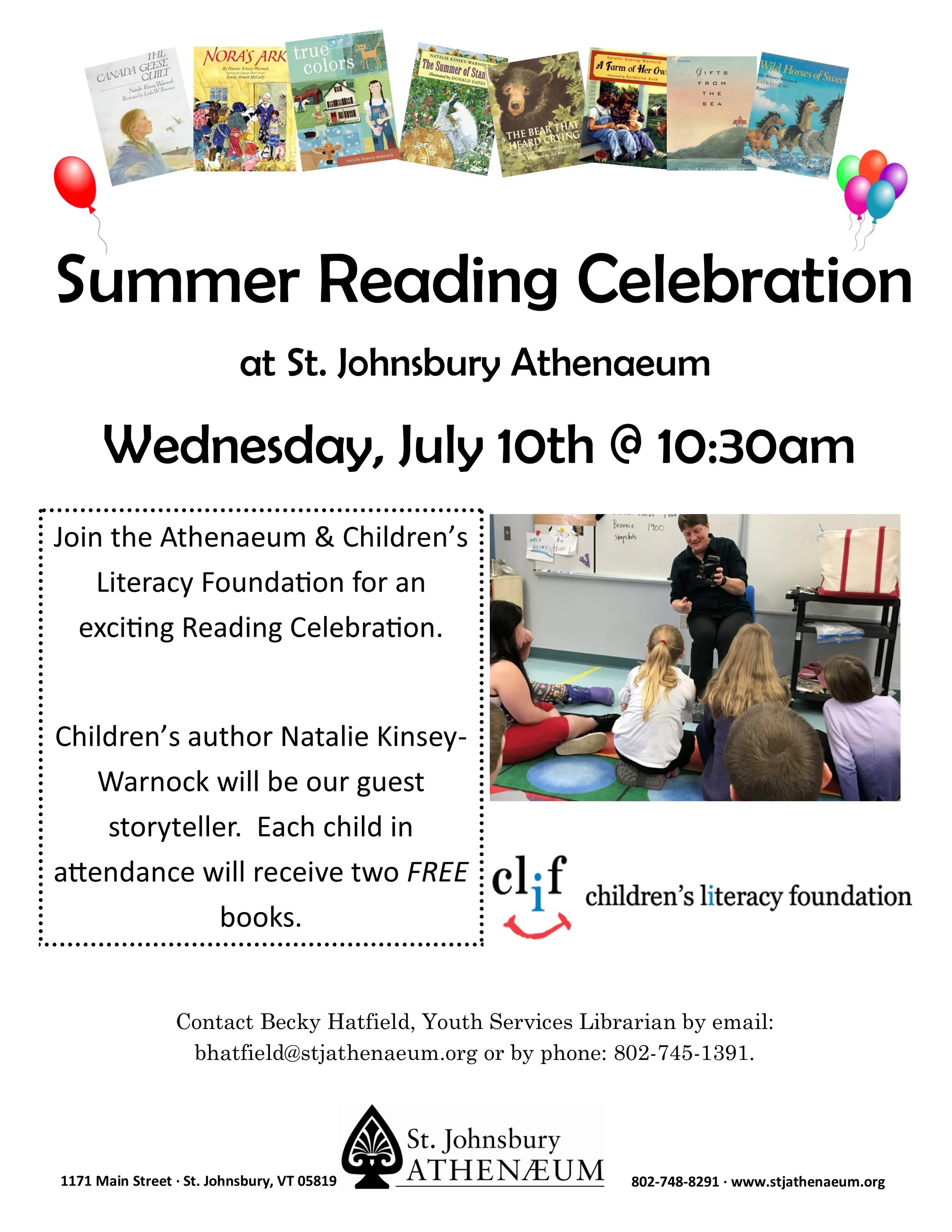 Children's and Youth Library — St. Johnsbury Athenaeum