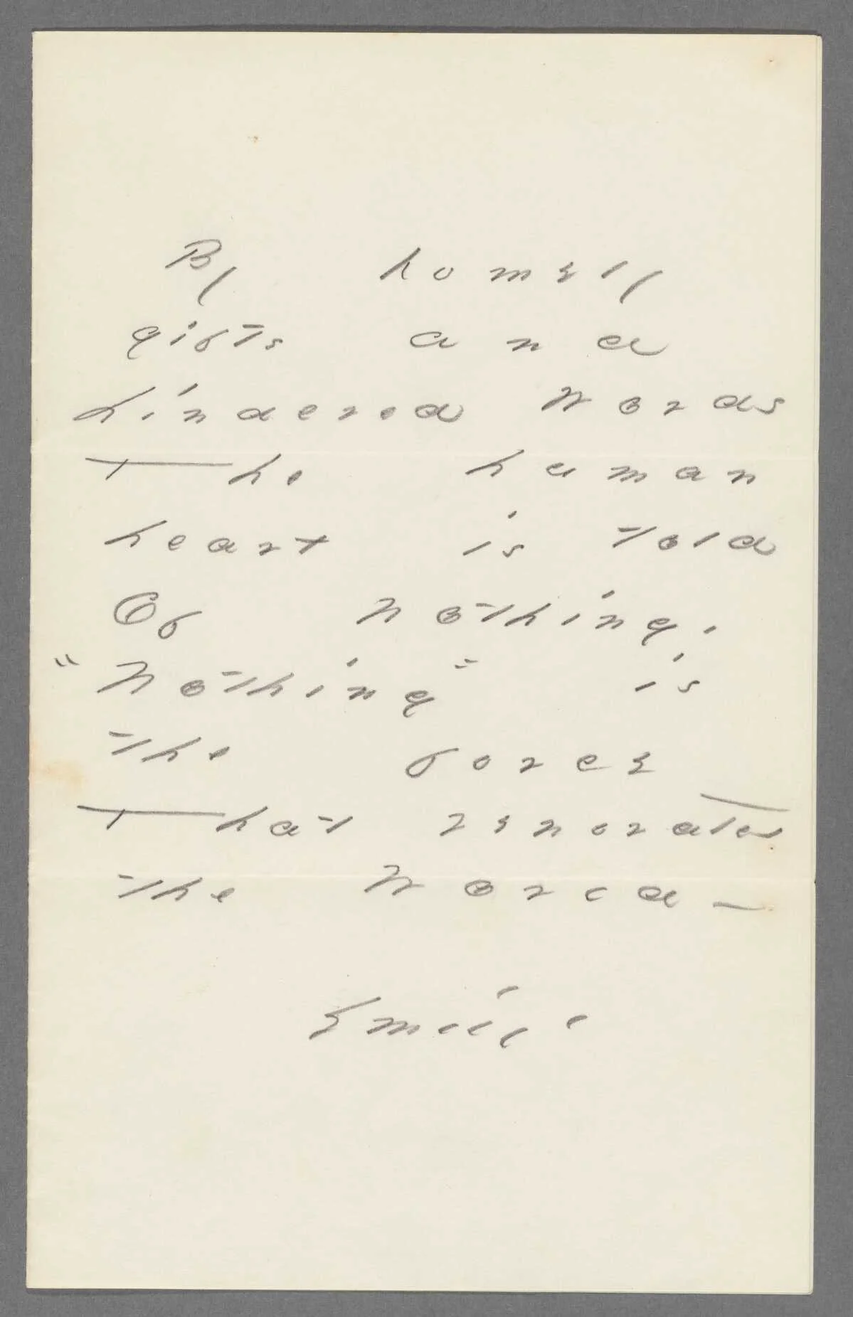 Emily Dickinson: The Gorgeous Nothings — NOBLE OCEANS