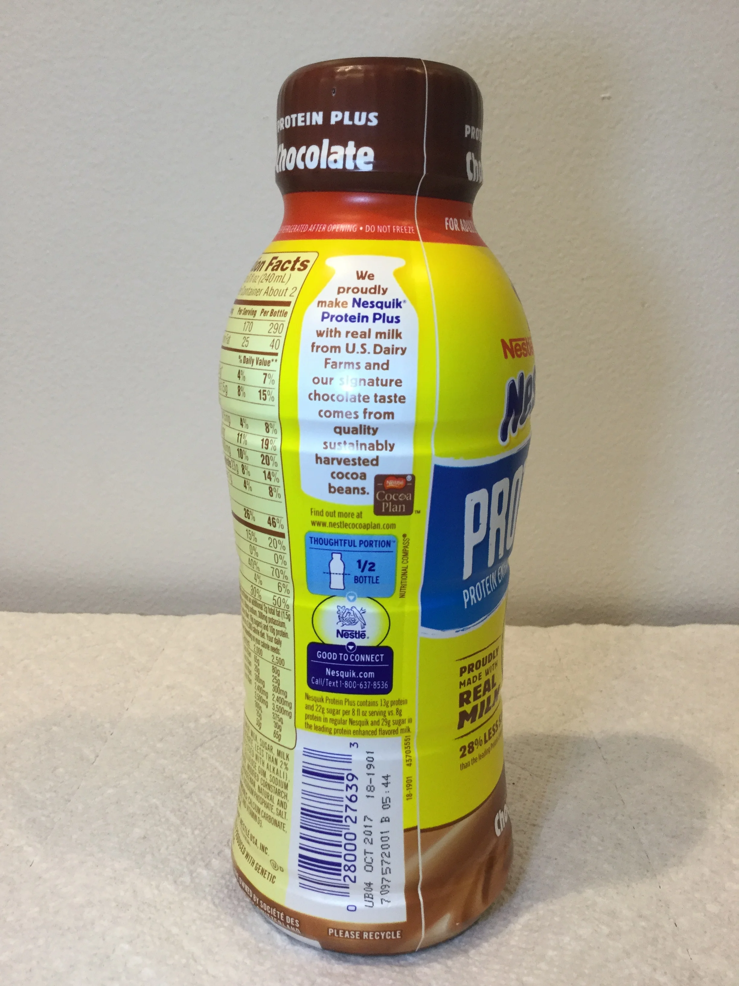Nestle Nesquik Protein Plus Chocolate — Chocolate Milk Reviews