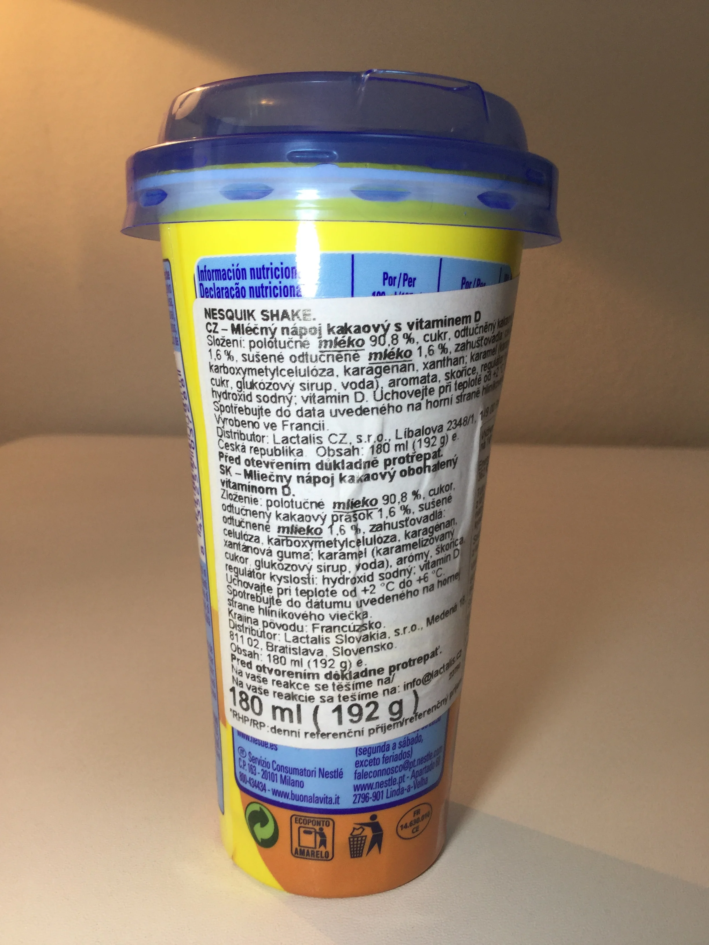 Nestle Nesquik Shake — Chocolate Milk Reviews