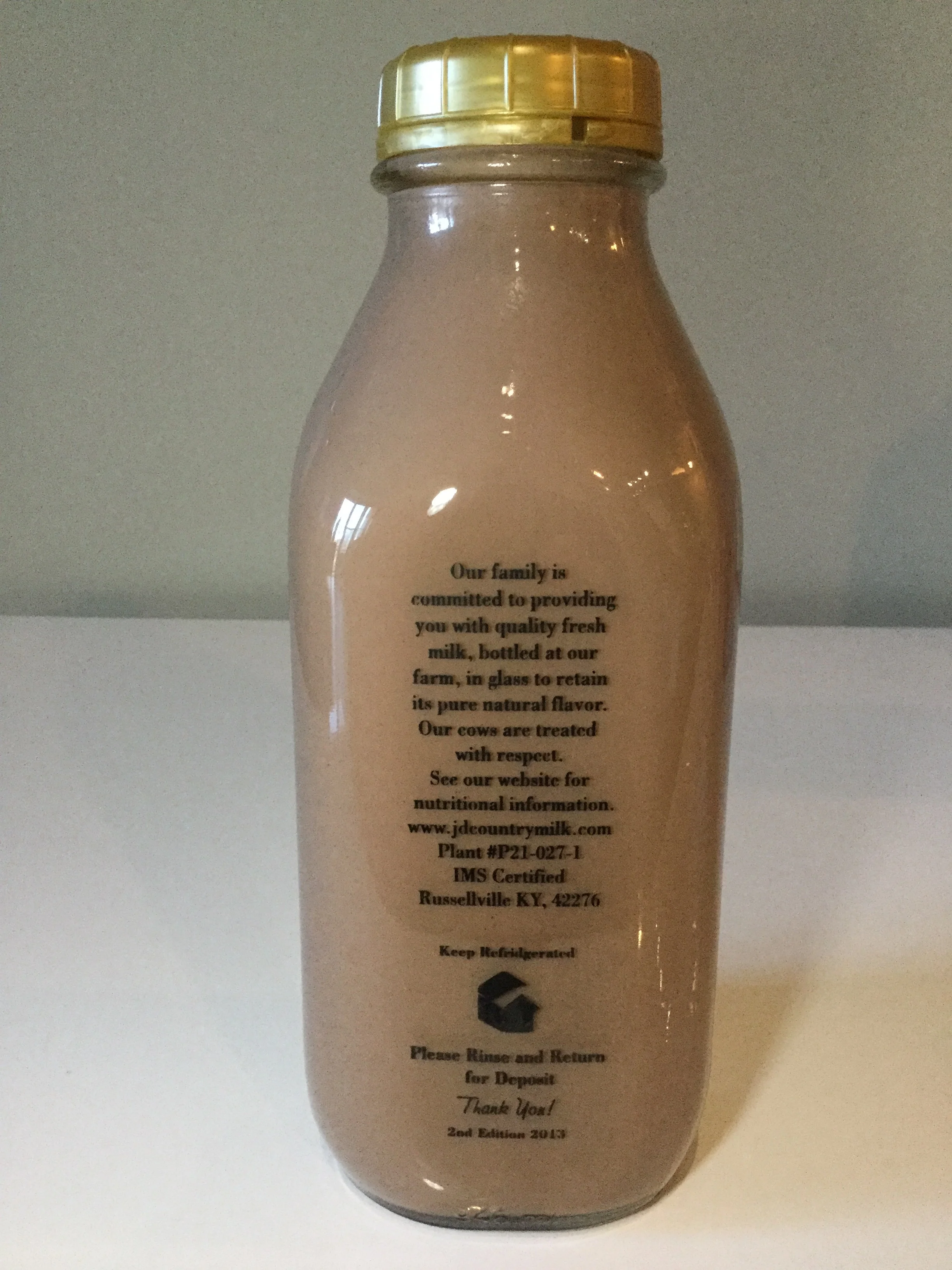 JD Country Chocolate Milk — Chocolate Milk Reviews
