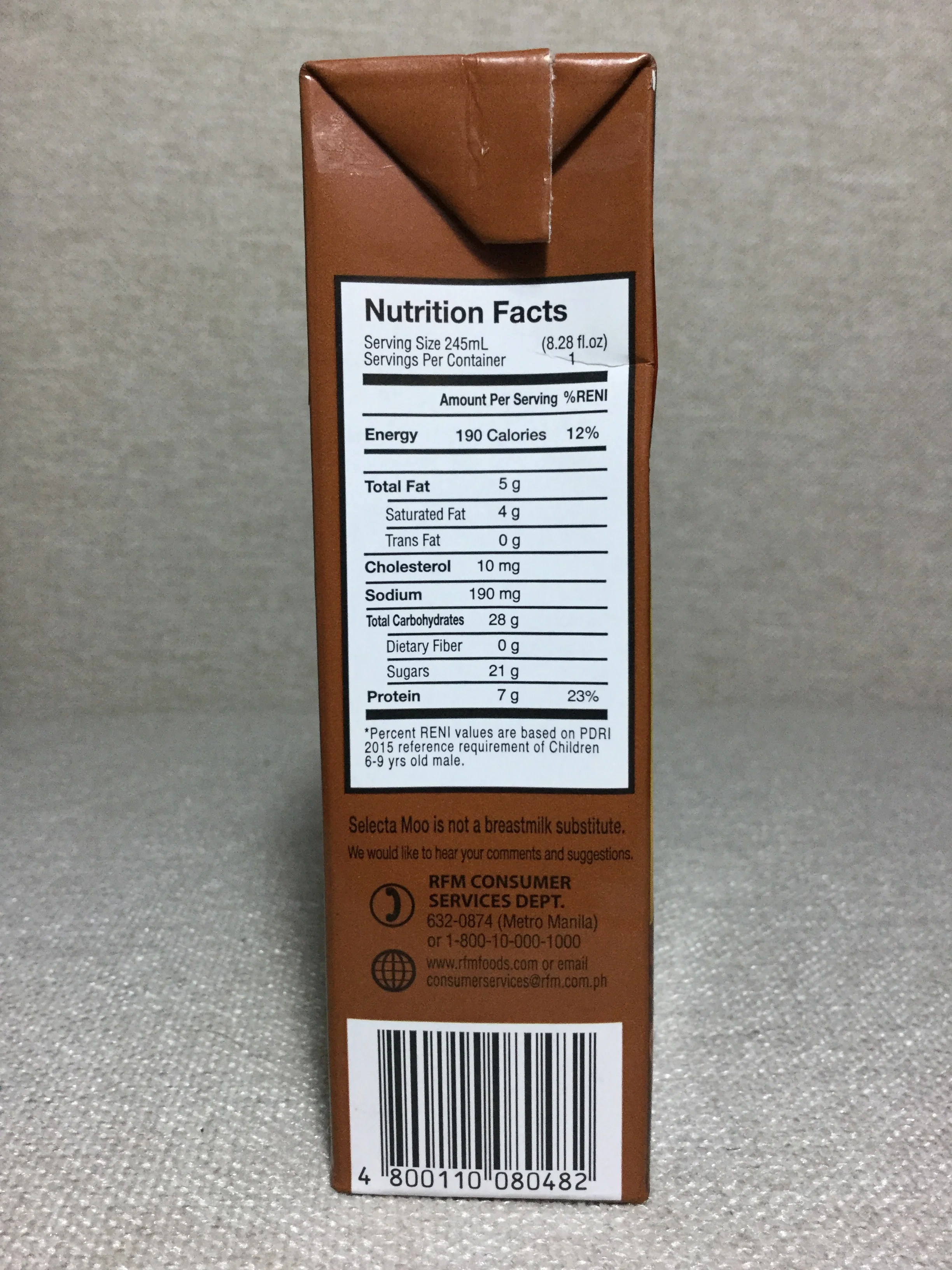 Selecta Moo Ener-Go — Chocolate Milk Reviews