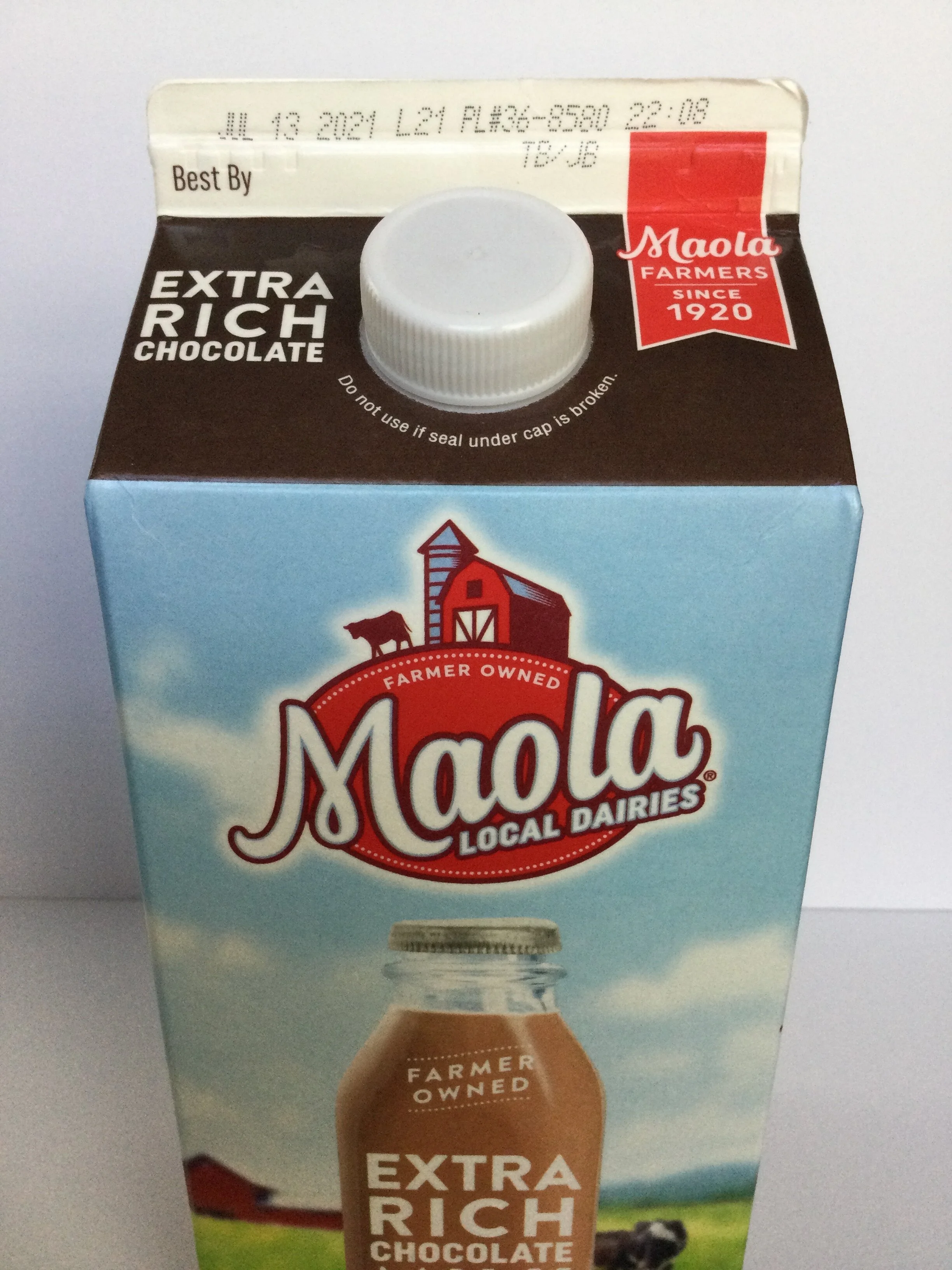 Maola Extra Rich Chocolate Milk — Chocolate Milk Reviews Maola Extra Rich Chocolate Milk — Chocolate Milk Reviews