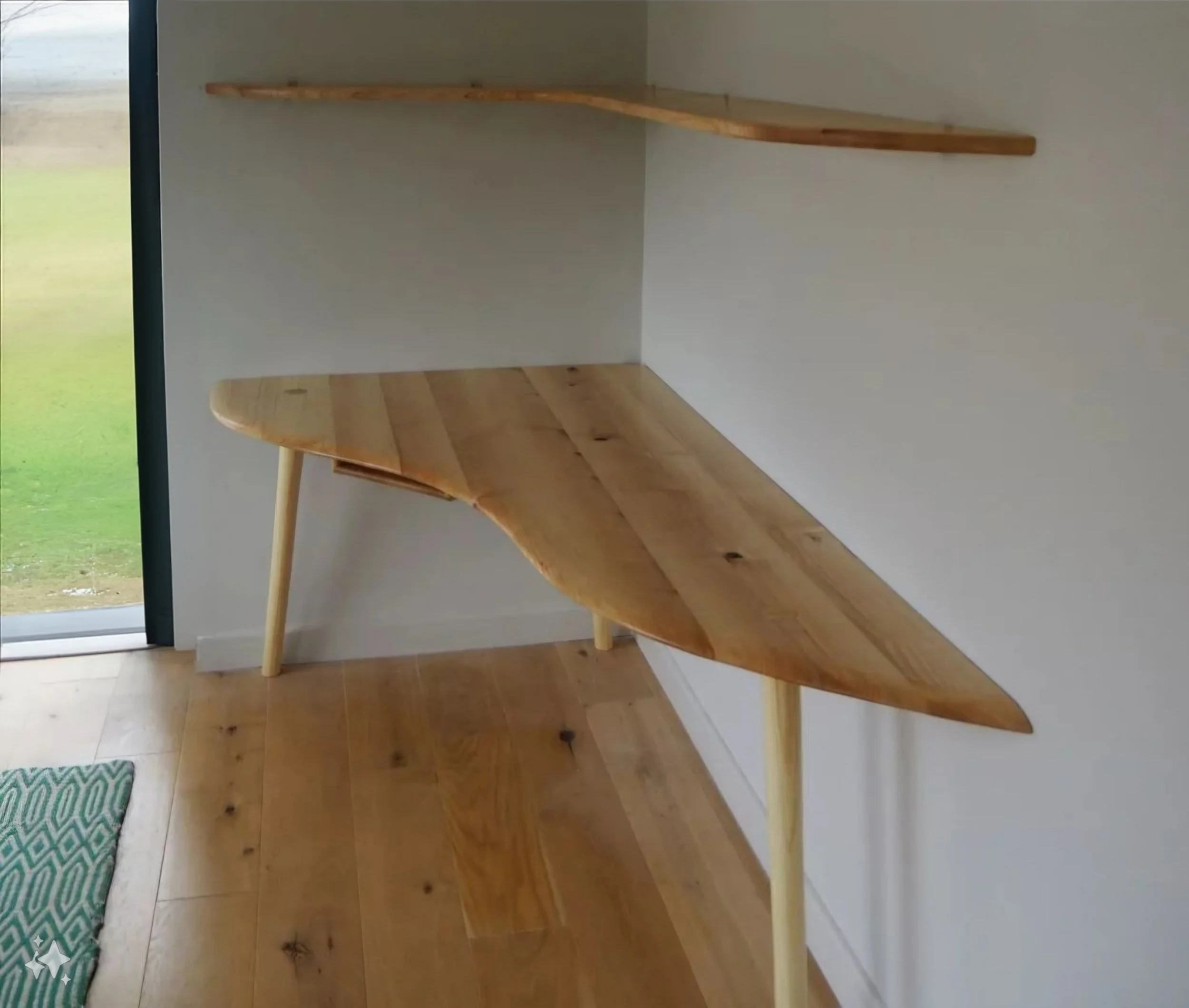 Bespoke Computer work Desk — Peter Lanyon Furniture