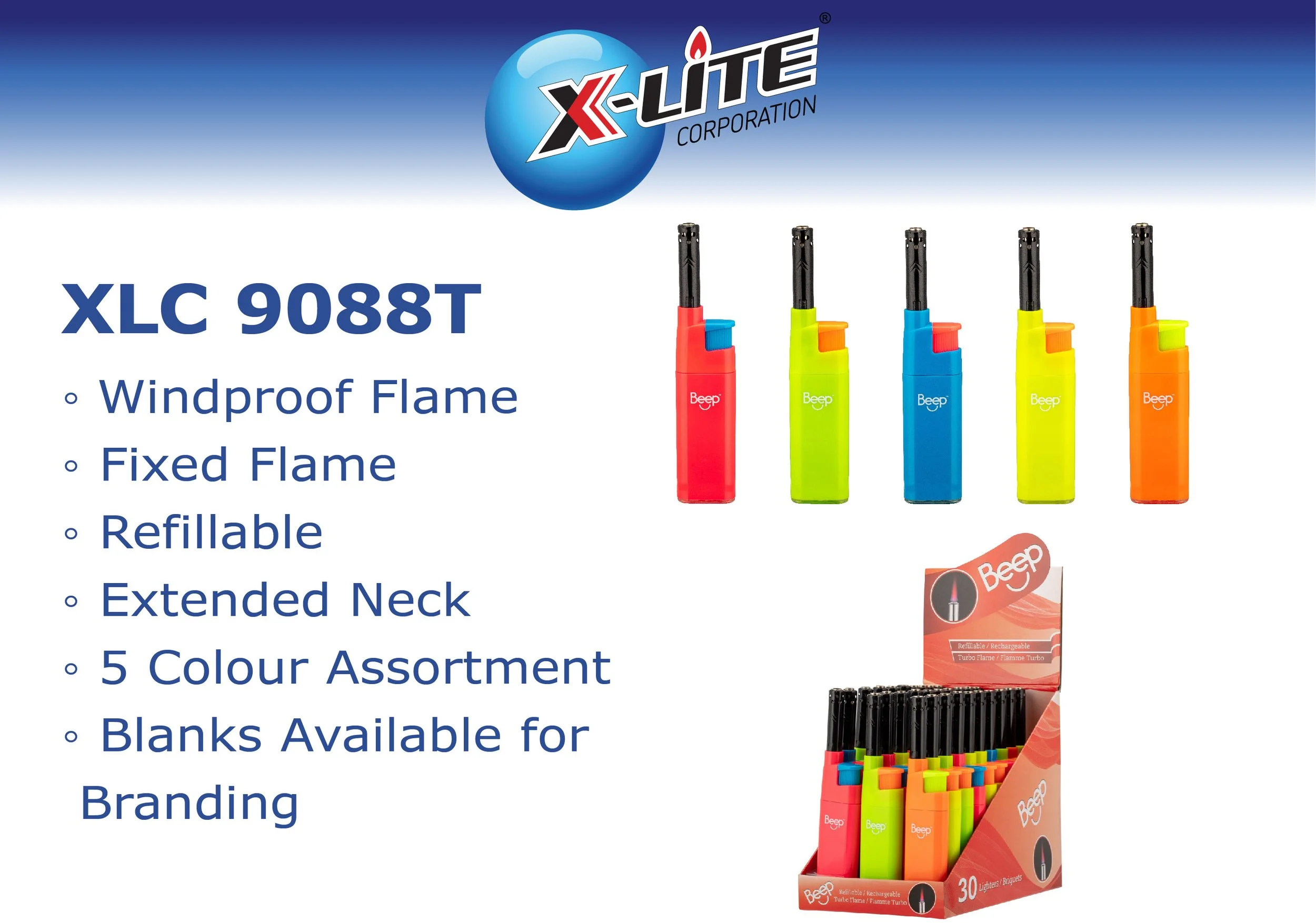 Custom Lighters — X-LITE CORPORATION